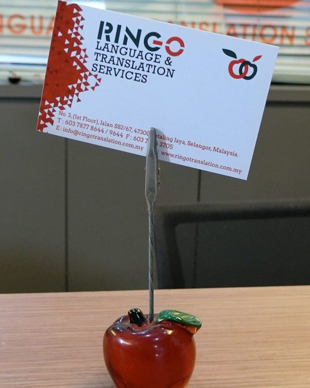 Language Centre, Translation & Interpretation in Petaling Jaya - Ringo ...